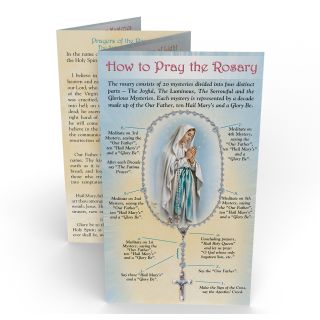 Mysteries of the Rosary - How to Pray the Rosary Pamphlet – The ...